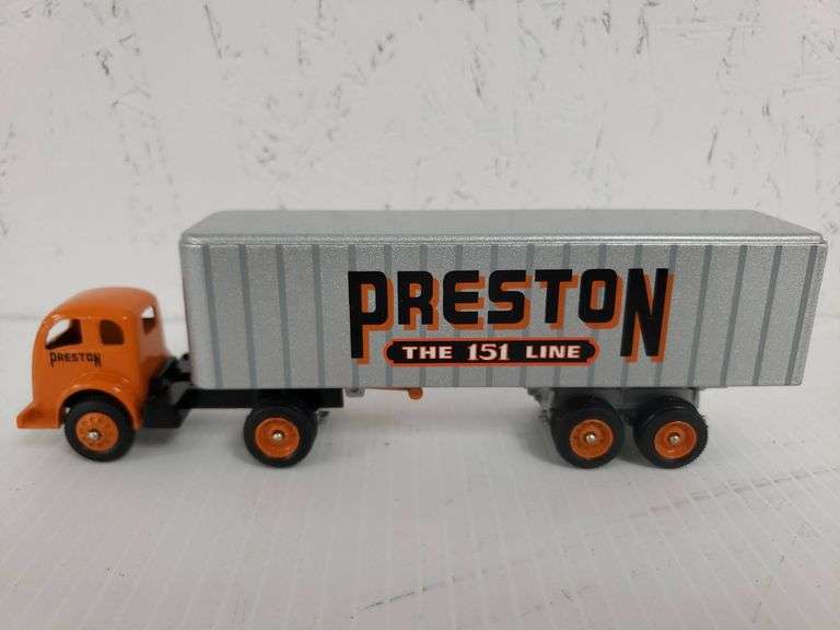 Winross Preston The 151 Line Tractor Trailer Model with Original Box ...
