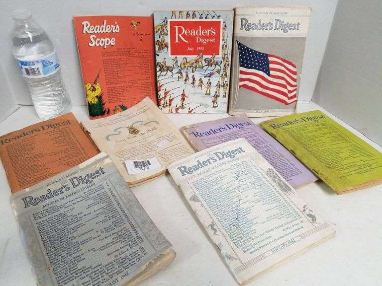 Reader’s Digest and Reader’s Scope Magazines, 1940s-1950s - Trice Auctions