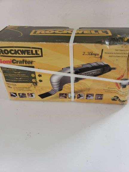 Rockwell Sonicrafter RK5102K Deluxe Professional Kit, 72-Piece - Trice ...