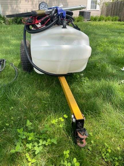 Tractor Supply CountyLine 15 Gallon Tow Behind Sprayer - Trice Auctions