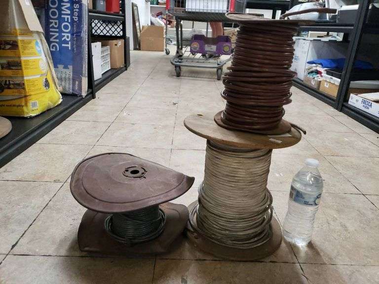 Electrical Wire Spools With Various Gauges and Insulation Types - Trice ...