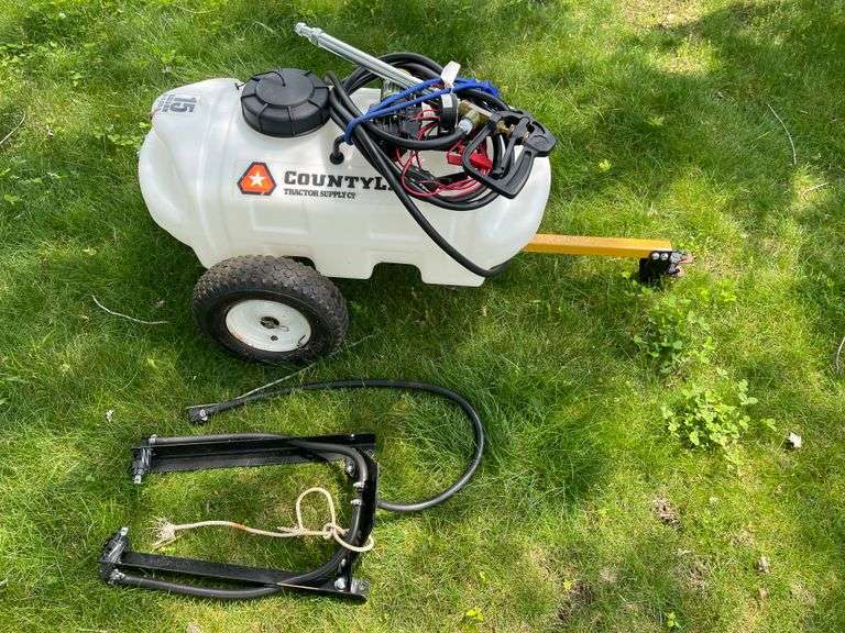 Tractor Supply CountyLine 15 Gallon Tow Behind Sprayer - Trice Auctions