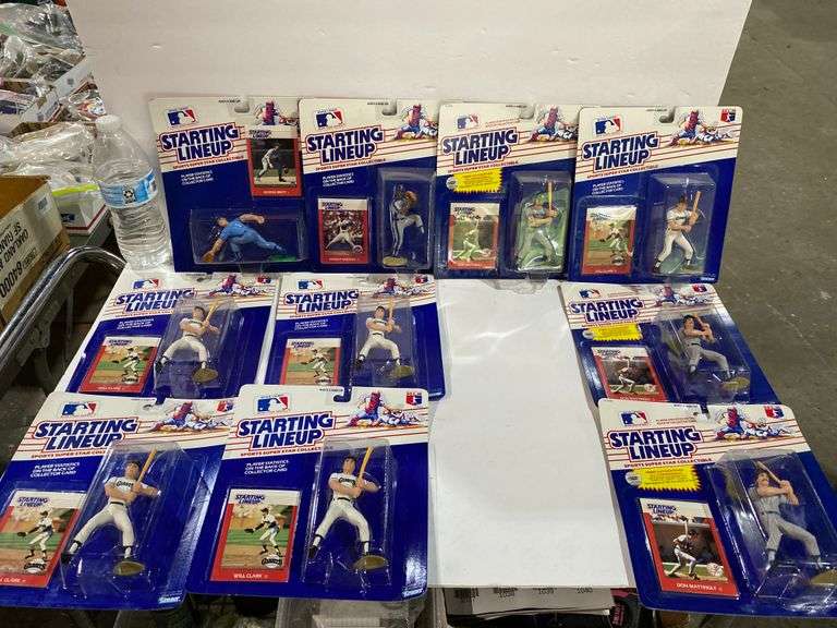Vintage 80s Starting Lineup Baseball Figures All In Original Unopened ...