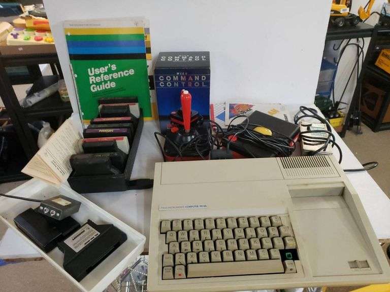 Texas Instruments TI-99/4A Computer With Accessories and Games - Trice ...