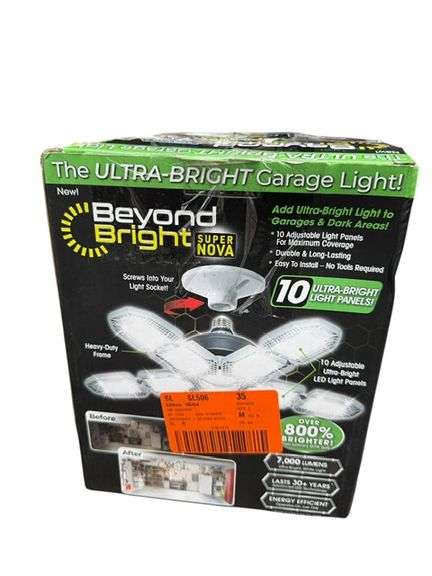 Beyond Bright Garage Light - Trice Auctions