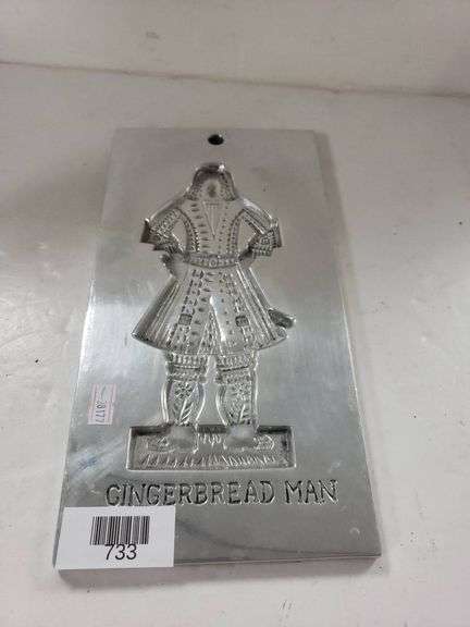 Metal Gingerbread Man Mold Inspired by Old Williamsburg Design - Trice ...