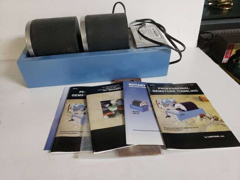 Lortone Model 33B Rotary Tumbler With Instruction Manuals - Trice Auctions