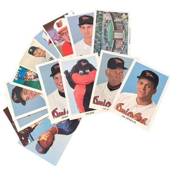 Lot of 90s Baseball Postcards (Orioles+) - Trice Auctions
