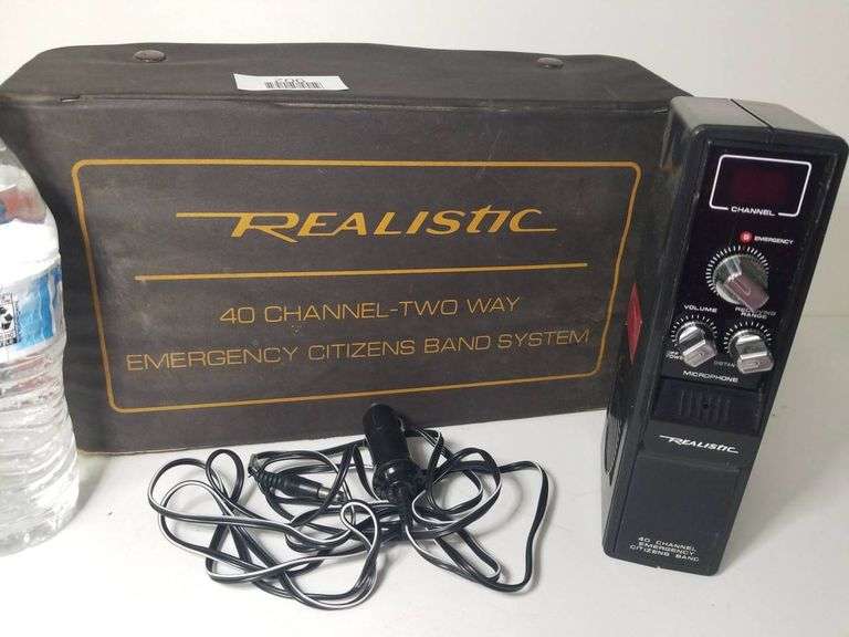 Realistic 40-Channel Two-Way Emergency Citizens Band System - Trice ...