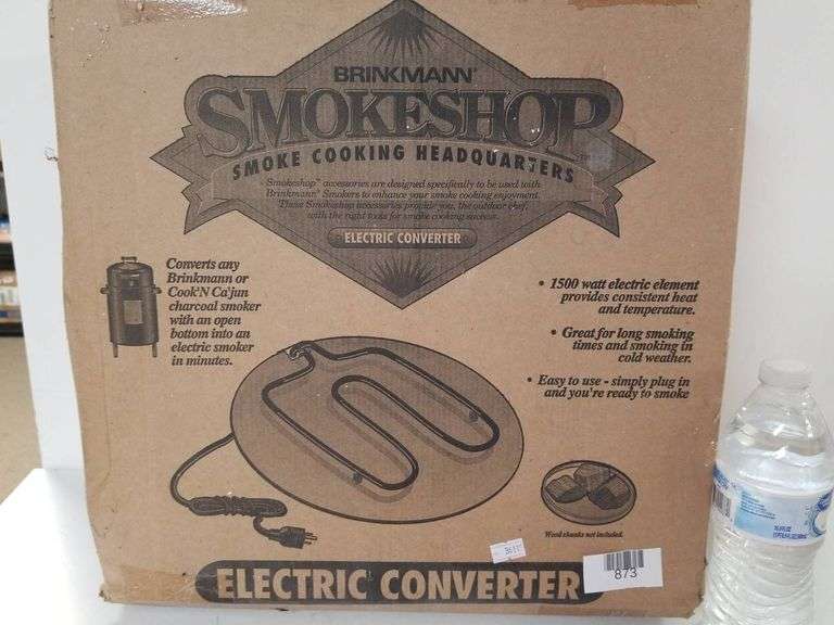 Brinkmann Smokeshop Electric Converter (Box Is Sealed) - Trice Auctions