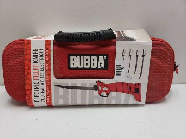 Bubba Electric Fillet Knife with Carrying Case and Accessories - Trice ...