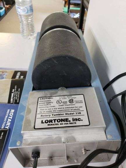 Lortone Model 33B Rotary Tumbler With Instruction Manuals - Trice Auctions