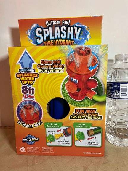 NEW Splashy Fire Hydrant - Trice Auctions