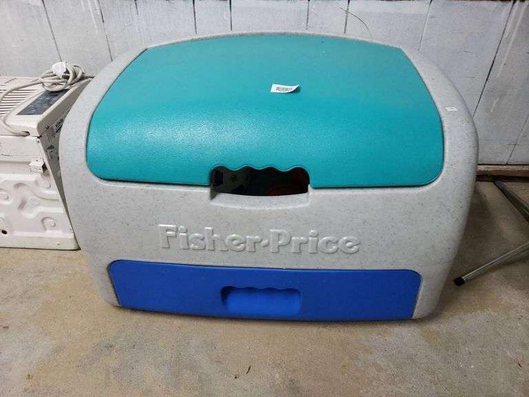 Fisher-Price Plastic Storage Chest with Lid - Trice Auctions