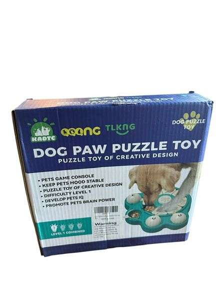 NEW Dog Paw Puzzle Toy - Trice Auctions