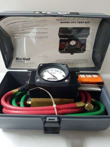 Mid-West Instrument Model 841 Test Kit with Accessories - Trice Auctions