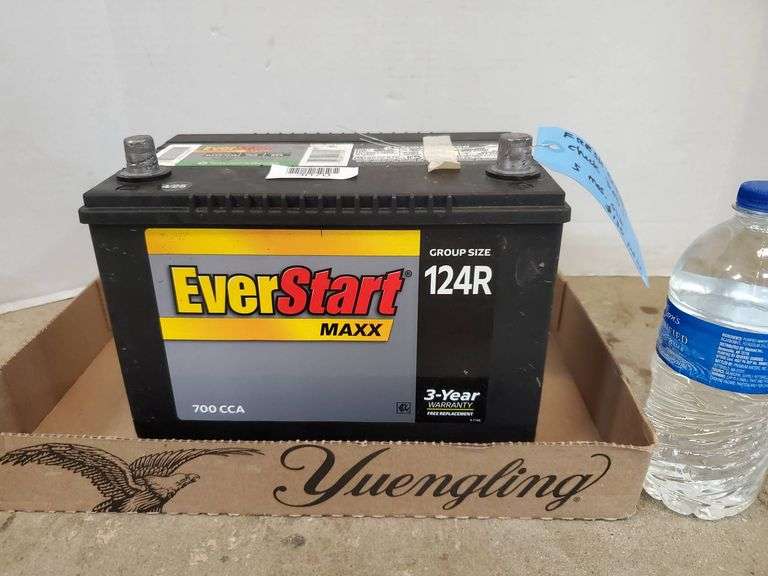 EverStart Maxx 124R Automotive Battery with 700 CCA - Trice Auctions