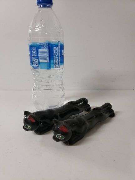 Black Cat Salt and Pepper Shaker Set - Trice Auctions