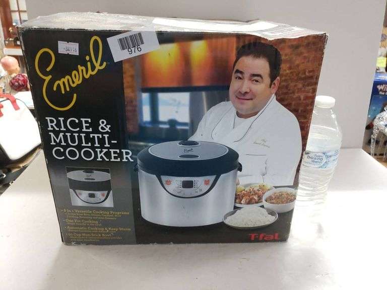 Emeril Rice and Multi-Cooker by T-fal with 8 Cooking Programs - Trice ...