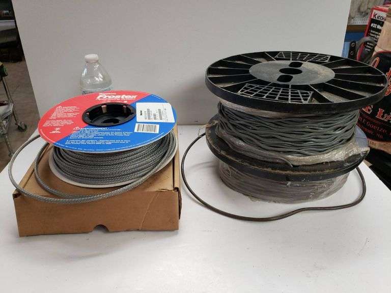Raychem Frostex Pipe Heating System and Electrical Cables on Spools ...