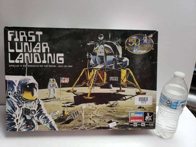 Apollo 11 First Lunar Landing Model Kit by Monogram - Trice Auctions