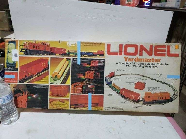 Lionel Yardmaster 027 Gauge Electric Train Set with Working Headlight ...