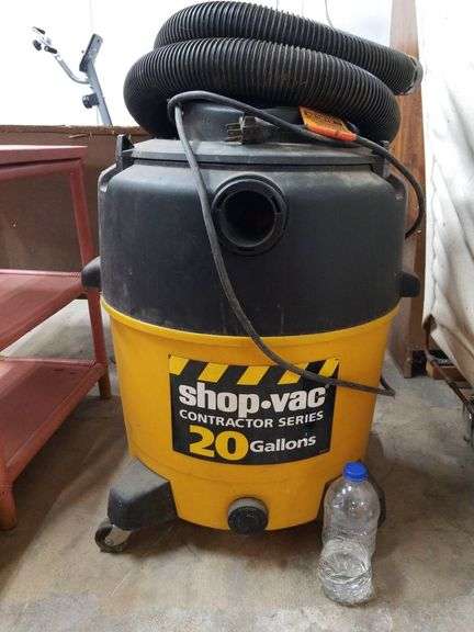 Shop-Vac Contractor Series Wet/Dry Vac 20 Gallons 6.0 Peak HP Model ...
