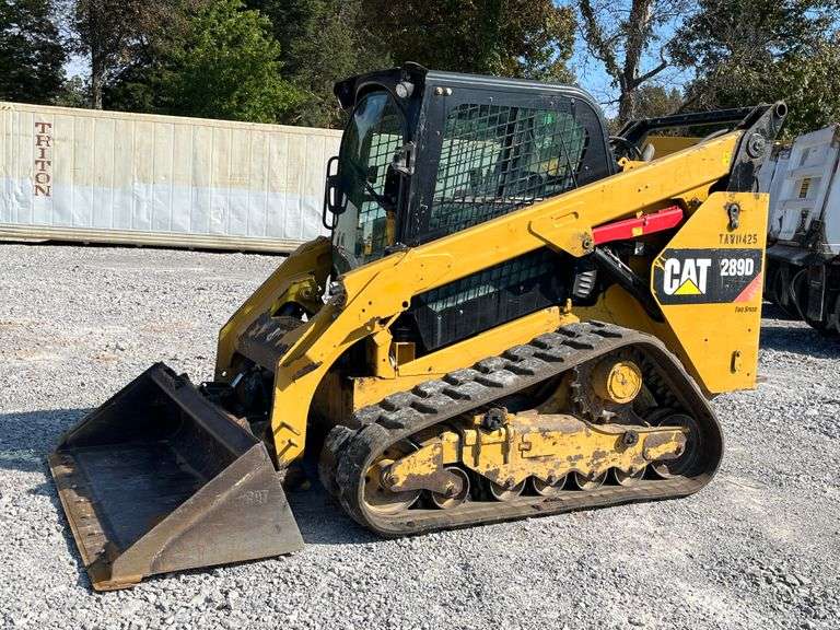2018 Cat 289d Skid Steer Loader Tristar Auction Group
