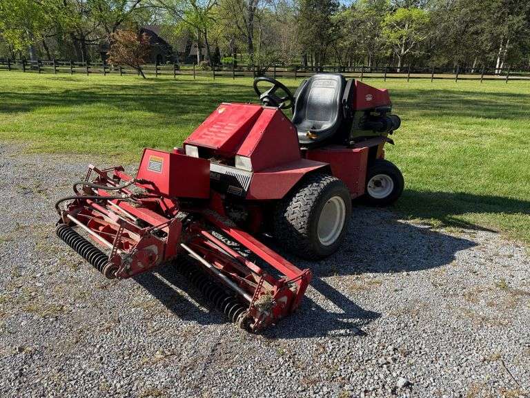 Steiner 230 Tractor With Reel Mower Attachment - TriStar Auction Group