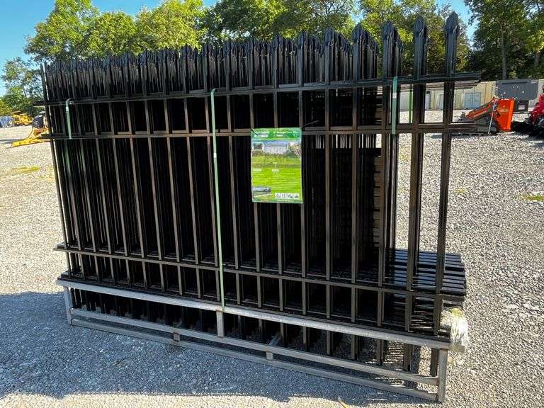10' Wrought Iron Fence - TriStar Auction Group