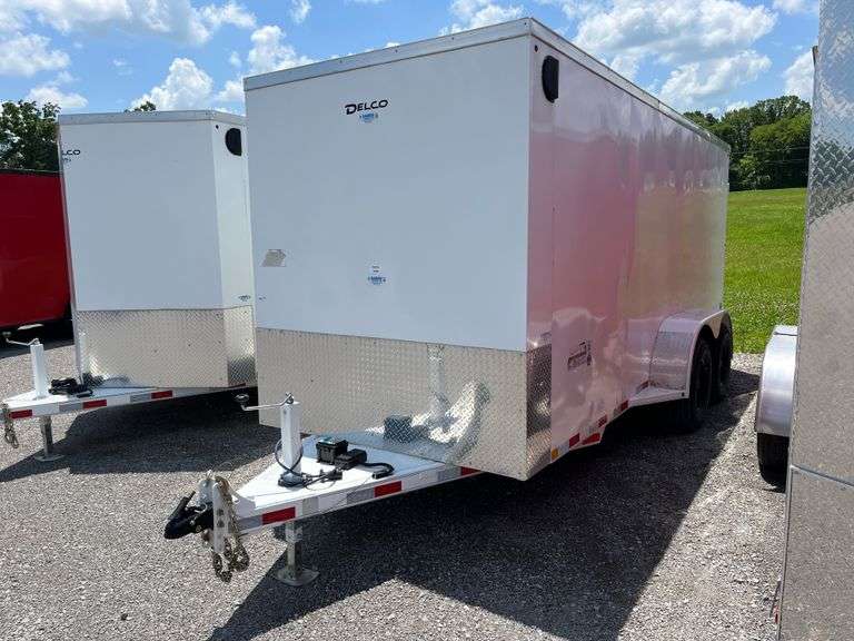 New 2024 DELCO T/A Enclosed Tag Trailer - TriStar Auction Group