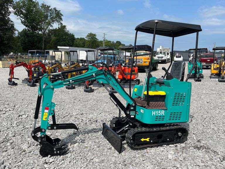 Unused 2025 CFG H15R Mini Excavator - TriStar Auction Group