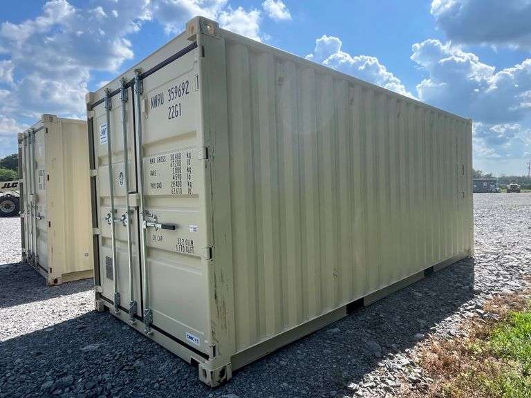 NEW 2025 20’ Multi-Purpose Shipping Container CIMC - TriStar Auction Group