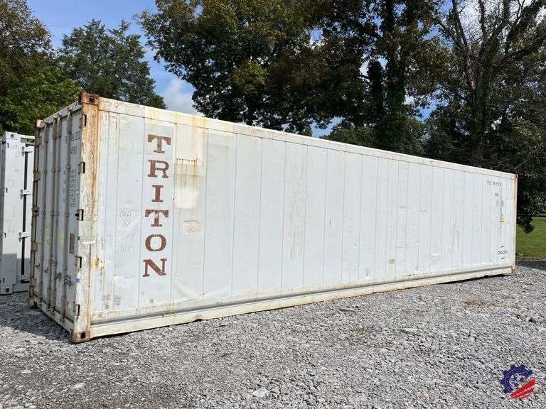 2009 TRITON 40’ Refrigerated Shipping Container - TriStar Auction Group