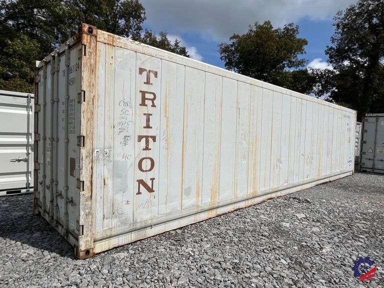 2009 TRITON 40’ Refrigerated Shipping Container - TriStar Auction Group