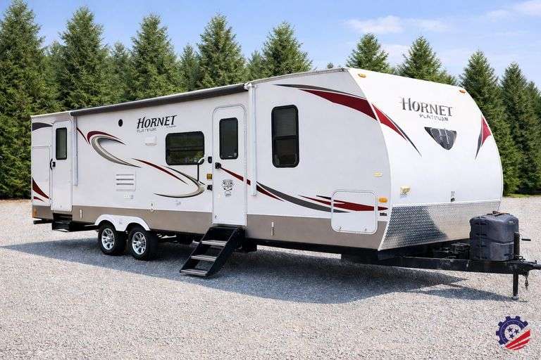 2011 KEYSTONE Hornet Platinum 31RBDS T/A Camper Trailer - TriStar ...