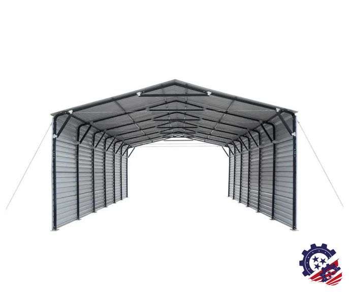 Unused 2025 SDLANCH SDLC2030FT High-End Carport - TriStar Auction Group