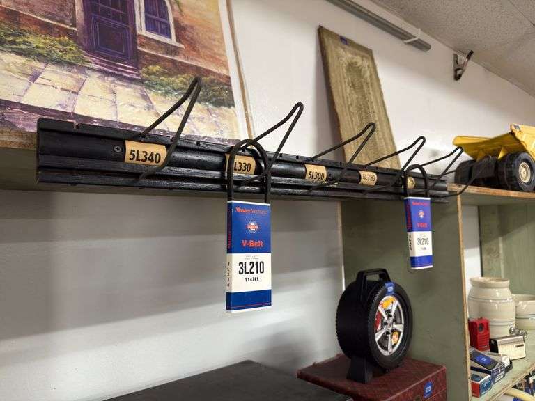 Gate fan belt rack. Repurpose as a hat/coat rack. - Treasure Trove ...