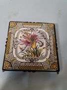 Victorian Tile Pot Stand - Tullochs Auctions
