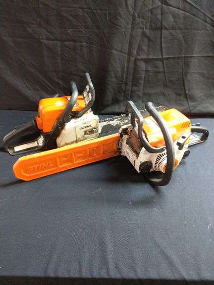 Stihl MS17014"/350mm Chainsaw & MS180c 16" Chainsaw - Tullochs Auctions
