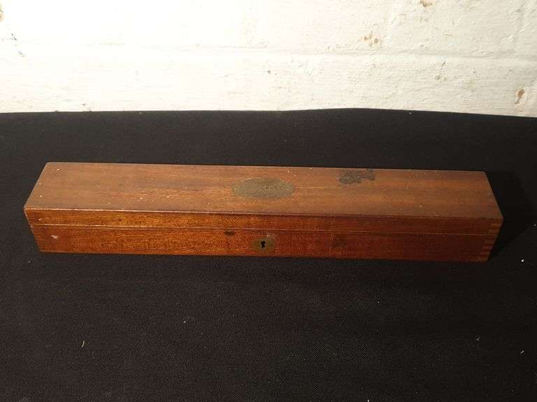 Antique Boxed Set of Six Draughtsman's Rulers - Tullochs Auctions