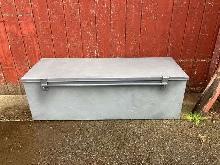 Large Metal Lockable Tray Back Tool Box 1380mm x 500mm x450mm ...
