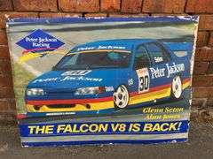 Peter Jackson Racing Glenn Seaton/Alan Jones Ford Poster on Board ...