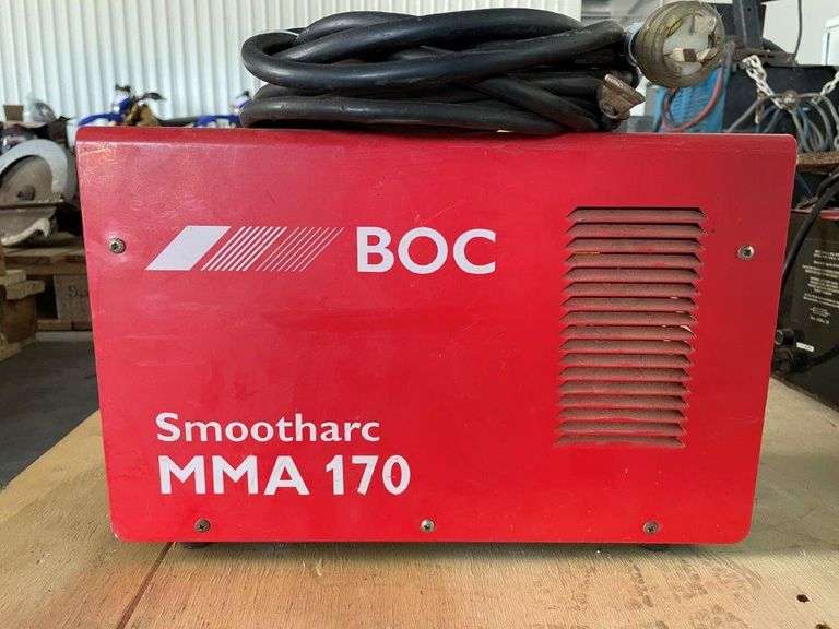 BOC Smootharc MMA170 Welder - TVAA Pty Ltd T/A Tomkins Valuers ...