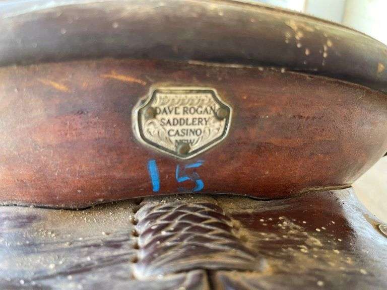 Dave Rogan Stock Saddle - TVAA Pty Ltd T/A Tomkins Valuers & Auctioneers