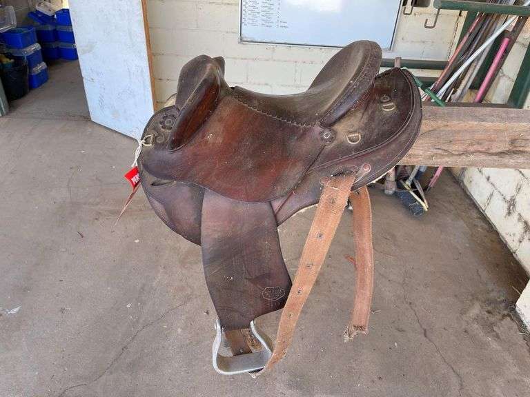 Dave Rogan Stock Saddle - TVAA Pty Ltd T/A Tomkins Valuers & Auctioneers
