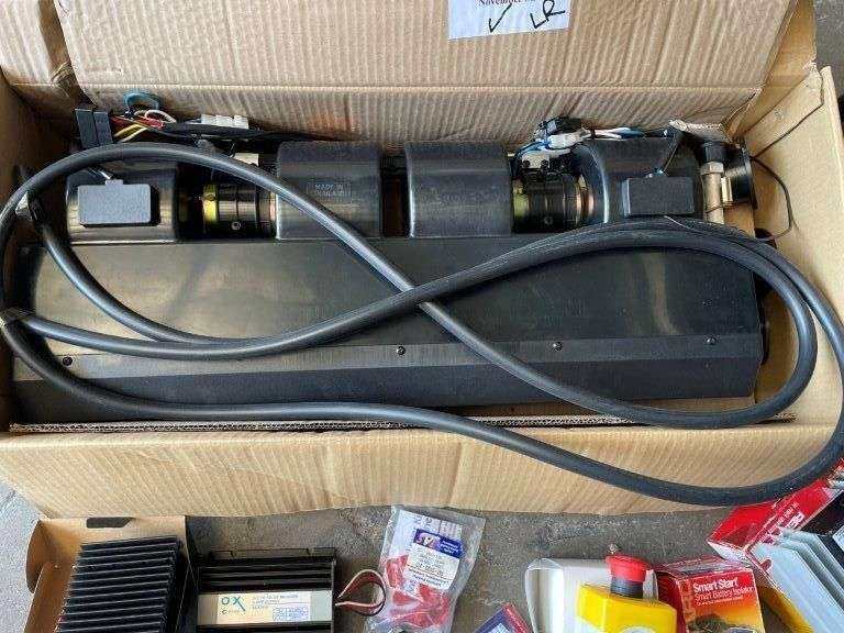 Air Conditioner Evaporator Unit, 24 To 12V Reducers and Crate of ...