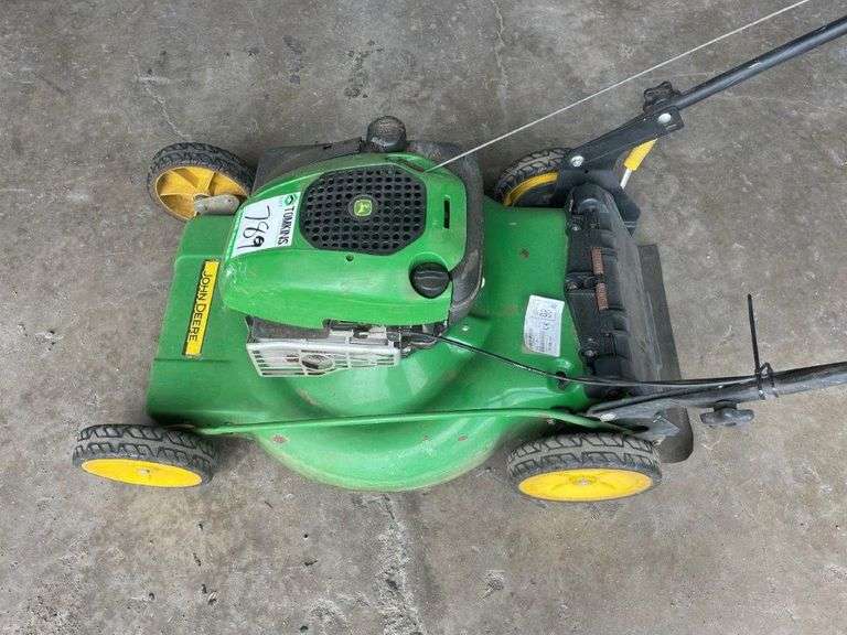 John Deere Push Mower - TVAA Pty Ltd T/A Tomkins Valuers & Auctioneers