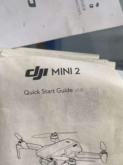 DJI Mini 2 Drone - Parts - TVAA Pty Ltd T/A Tomkins Valuers & Auctioneers