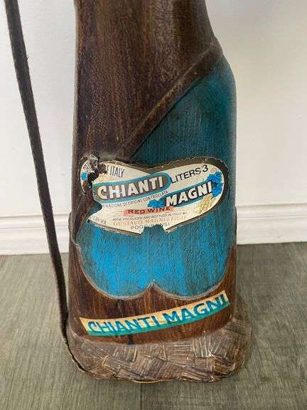Vintage Collectors 1977 Chianti Magni Red Wine - Empty 3L - TVAA Pty ...